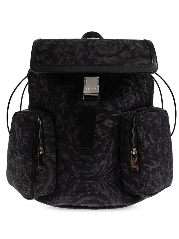 Versace Barocco-pattern Backpack