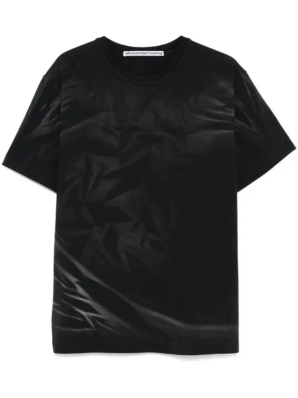 Alexander Wang Logo-embossed T-shirt