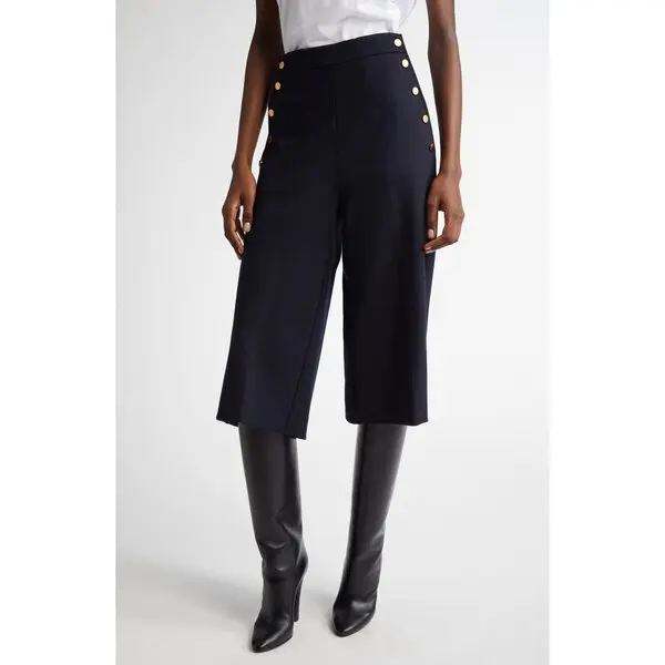 Max Mara Valdez Stretch Wool-blend Bermuda Shorts - Ultramarine