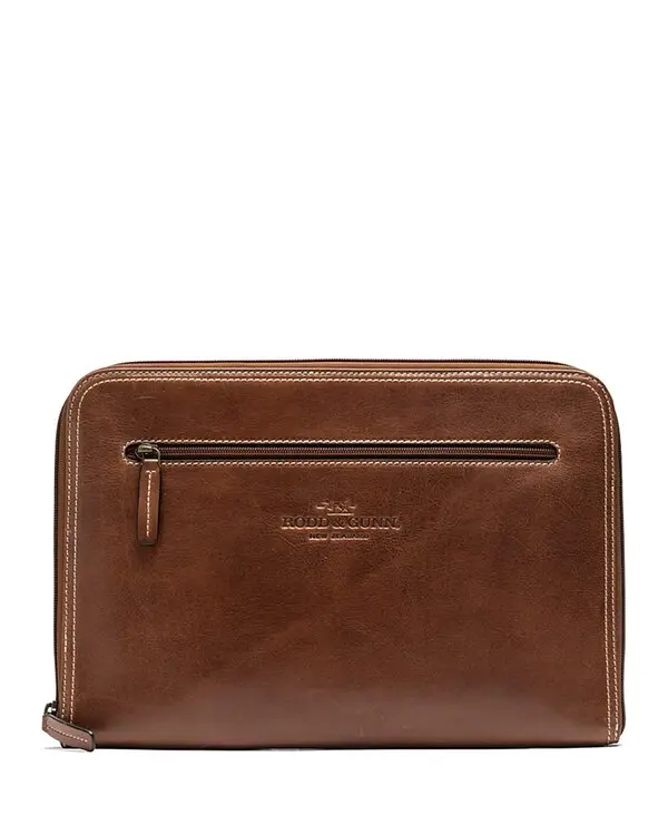 Rodd & Gunn Picton Leather File Clutch