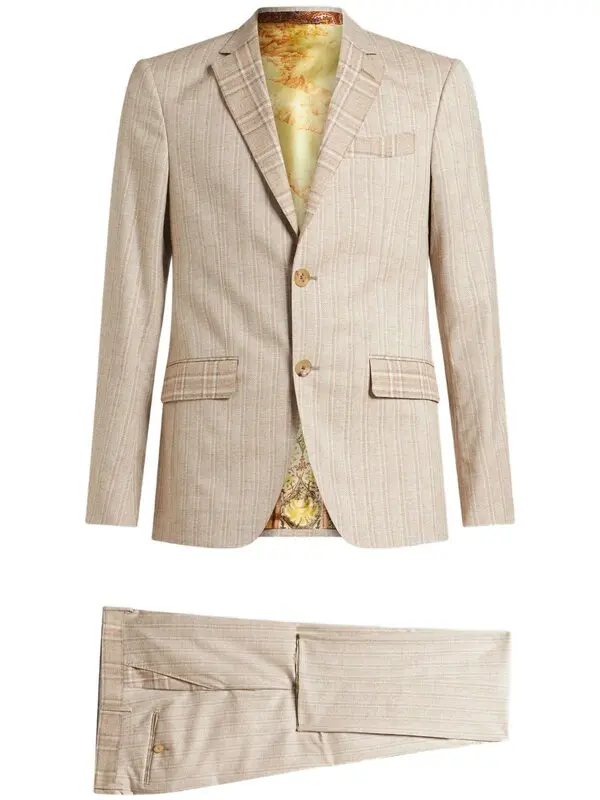Etro Striped Suit
