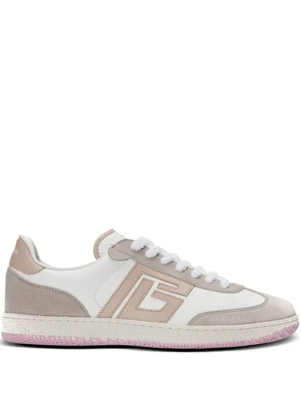 Balmain Swan Sneakers - Neutrals