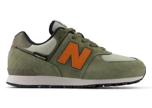NEW BALANCE 574 Sneakers - Dark Olivine/infield Clay