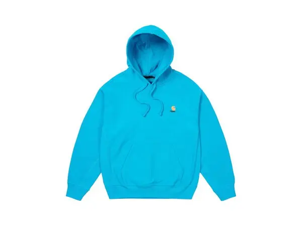 PALACE Carhartt Wip Hoodie - Safety Blue