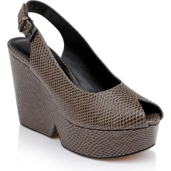 Clergerie Dylan Slingback Platform Pumps