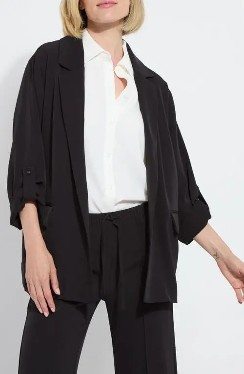 Lyssé Genevieve Relaxed Blazer - Black