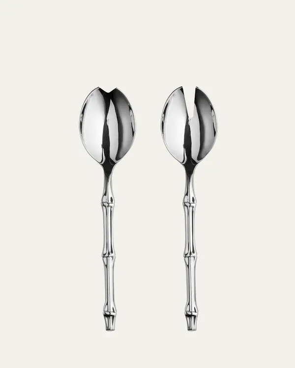 MEPRA Bali 2-piece Salad Serving Set, Mirror