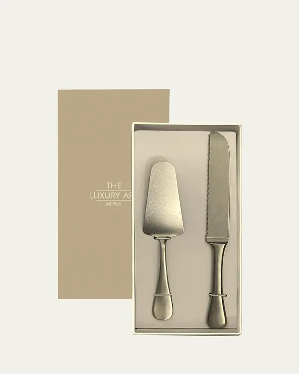 MEPRA Vintage-style 2-piece Cake Set - One-color