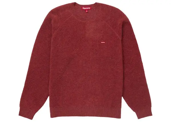 Supreme Terry Small Box Sweater - Rust