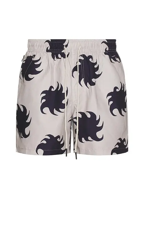 Oas Gravel Ember Swim Shorts - Grey
