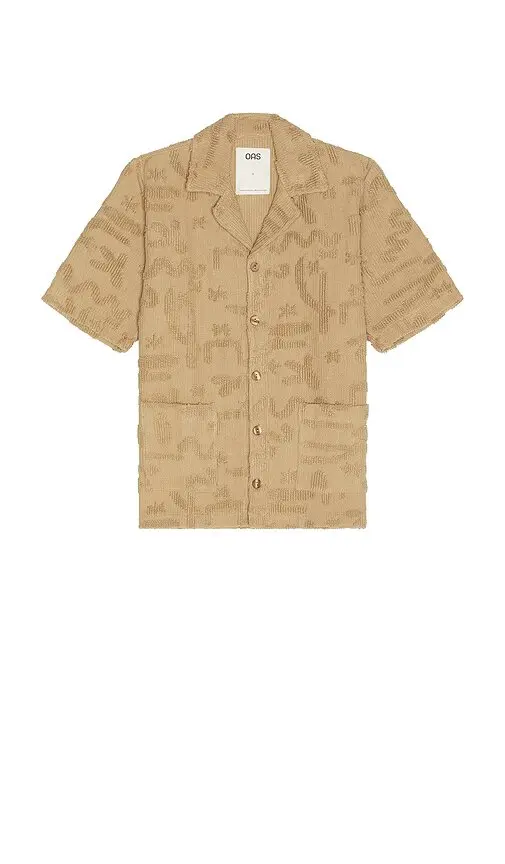 Oas Cleo Varadero Shirt In Brown In Beige 40% Off Editorialist