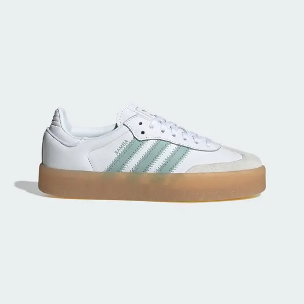 Adidas Sambae Shoes - Cloud White / Wonder Blue / Off White