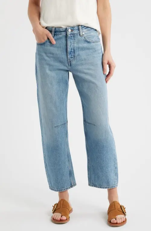 Madewell Darted Barrel Leg Jeans - Varian Wash