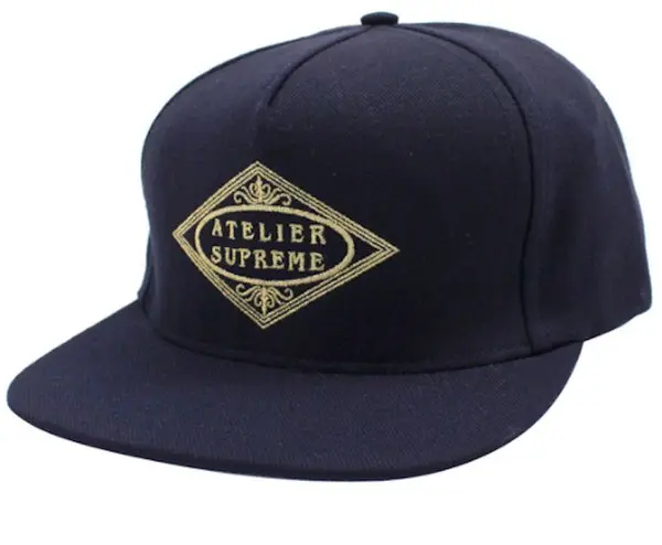 Supreme Atelier 5 Panel Cap - Navy Blue