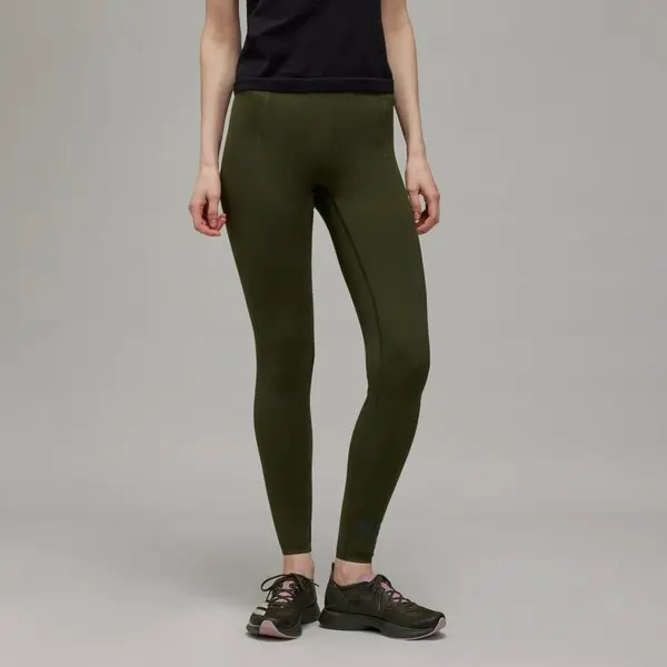 Adidas Y-3 Running Leggings In Night Cargo 70% Off Editorialist - Main Image