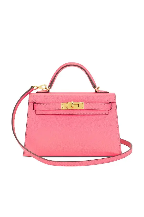 Hermès Epsom Kelly 20 Sellier Handbag - Rose Azalee