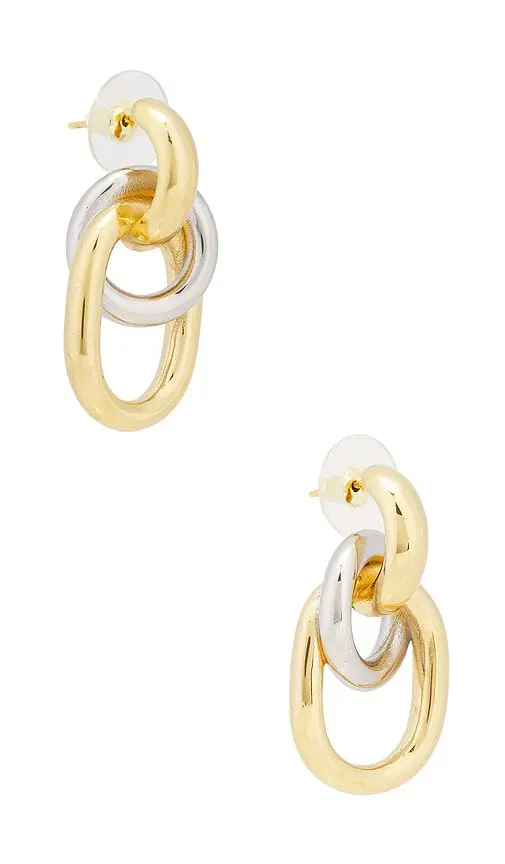 PETIT MOMENTS Hooked Chain Dangle Earrings