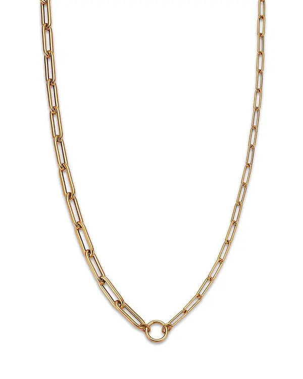 Bloomingdale'S 14k Paperclip Chain Necklace