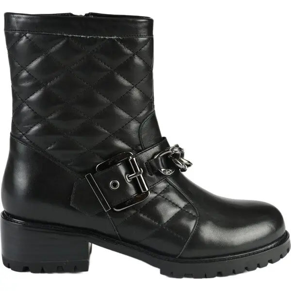 ALLEGRA JAMES Cate Biker Bootie