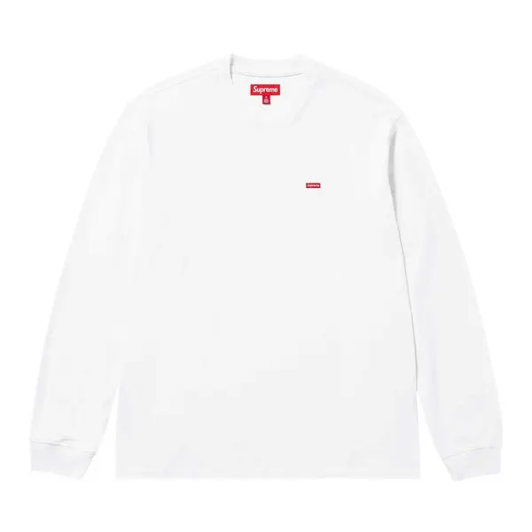 Supreme Small Box Long-sleeve Tee - White