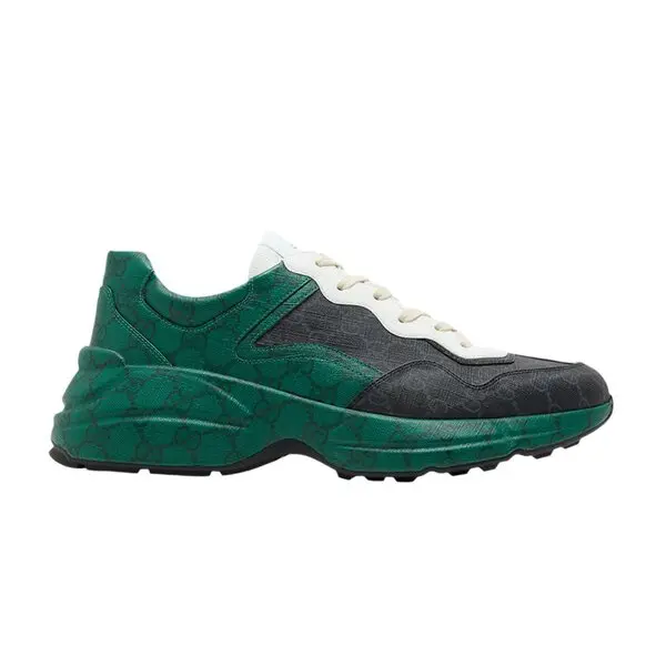 Gucci Gg Rhyton Sneakers - Green