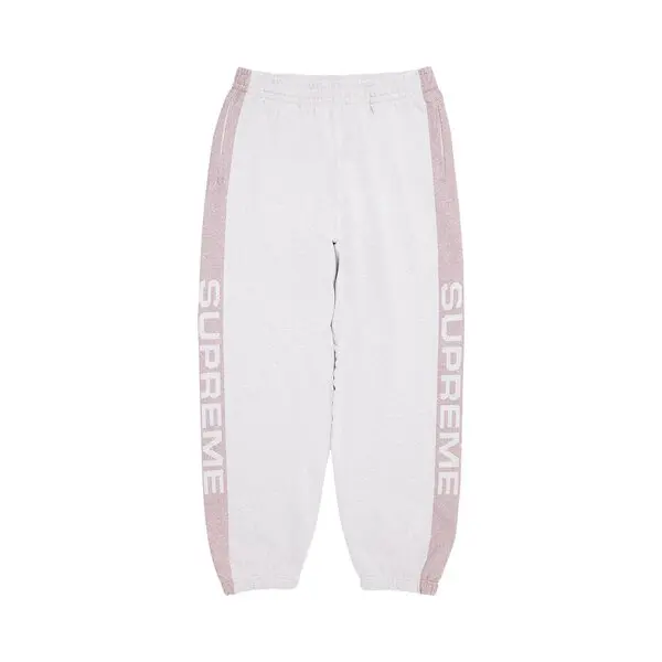 Supreme Jacquard Stripe Sweatpant 'ash