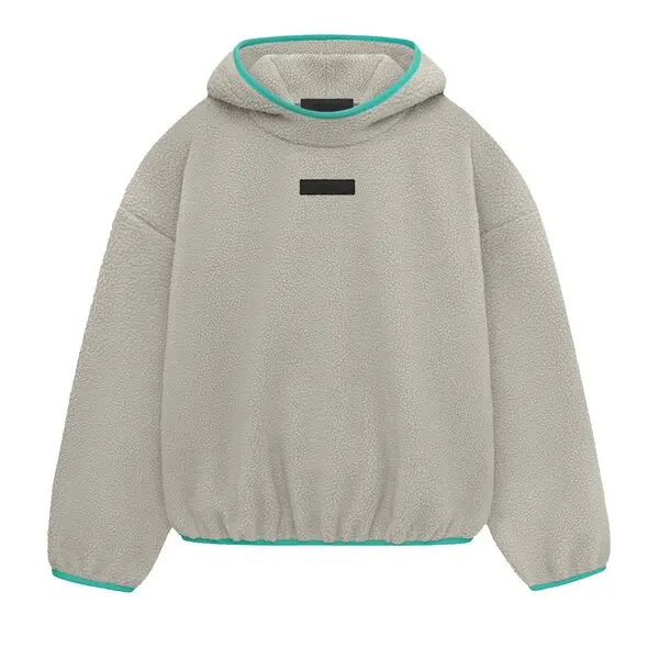 Fear Of God Polar Fleece Pullover Hoodie - Grey
