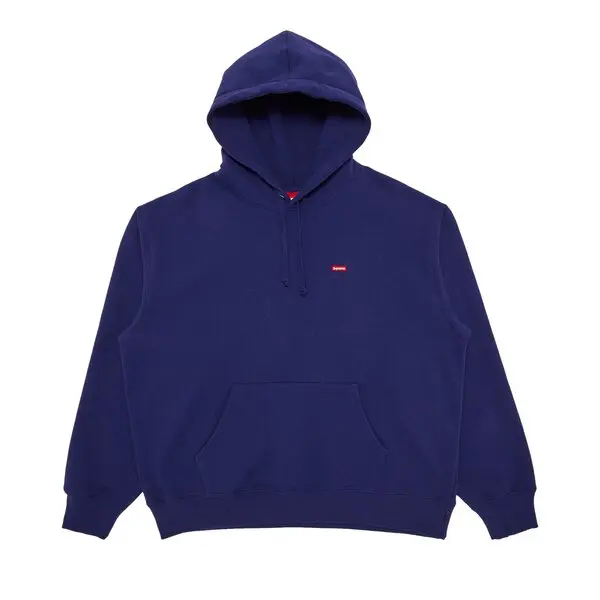 Supreme Small Box Hooded Sweatshirt - Blue