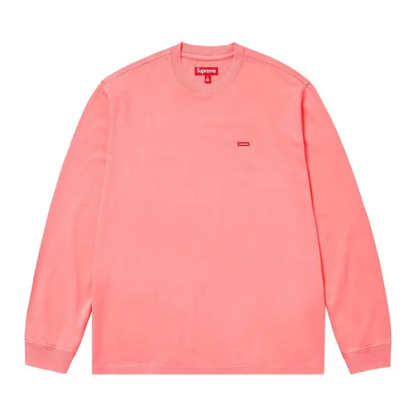 Supreme Small Box Long-sleeve Tee 'bright - Orange