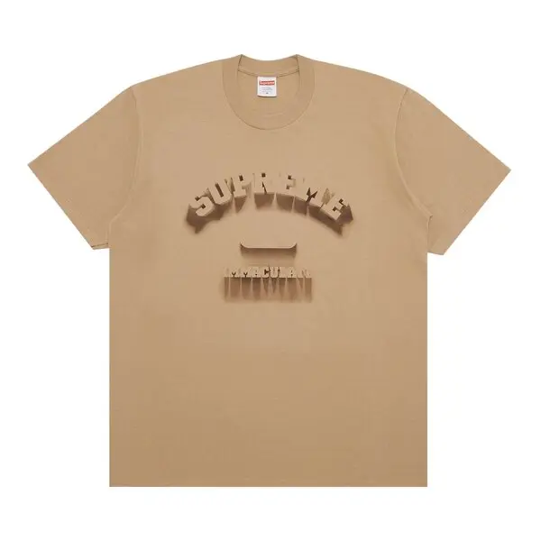 Supreme Shadow Tee 'khaki