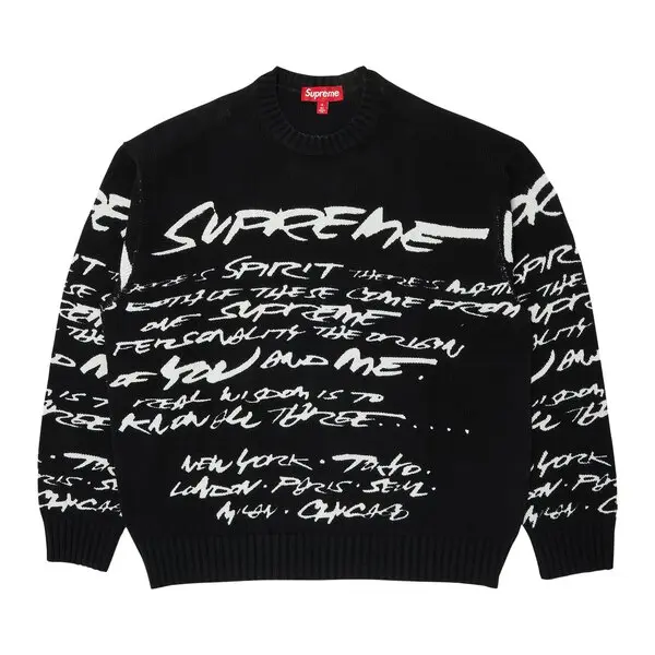 Supreme Futura Sweater - Black