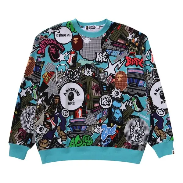 BAPE Printed Crewneck