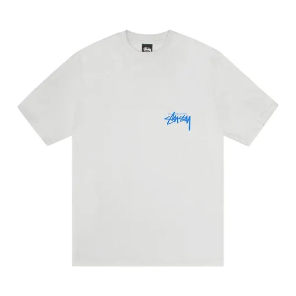 StÜssy Beat Crazy Tee 'fog - Grey