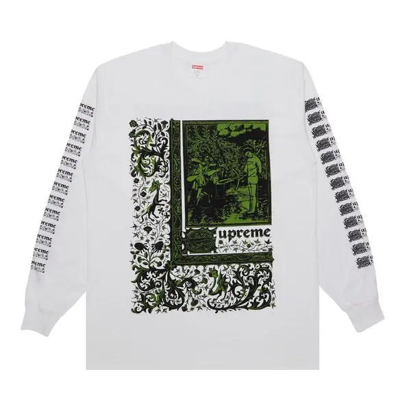 Supreme Saint Sebastian Long-sleeve Tee - White