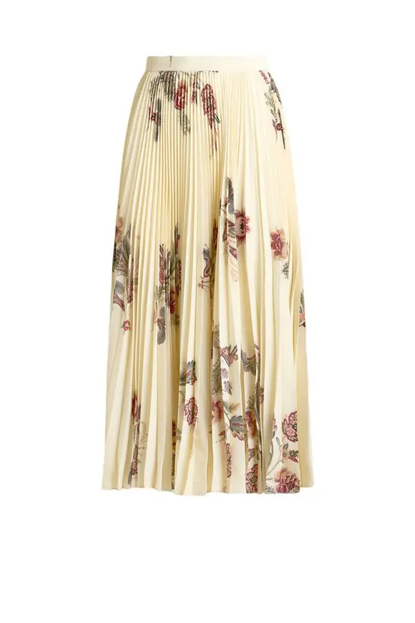 Etro Printed Polyester-blend Skirt - Multicolor