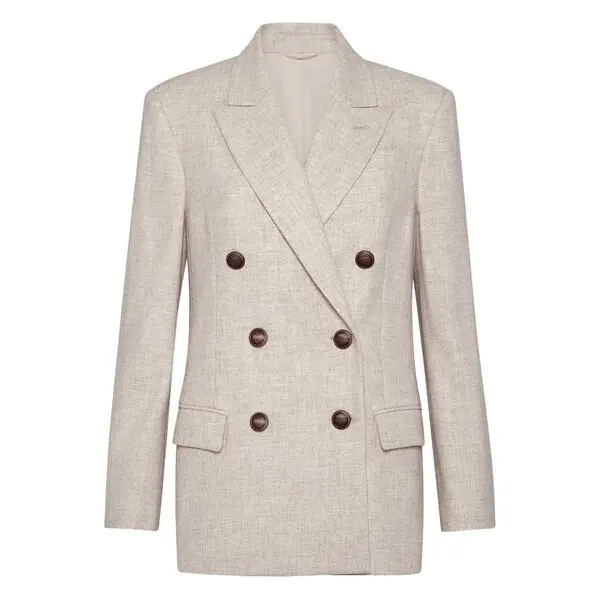 Brunello Cucinelli Tailored Jacket - Beige
