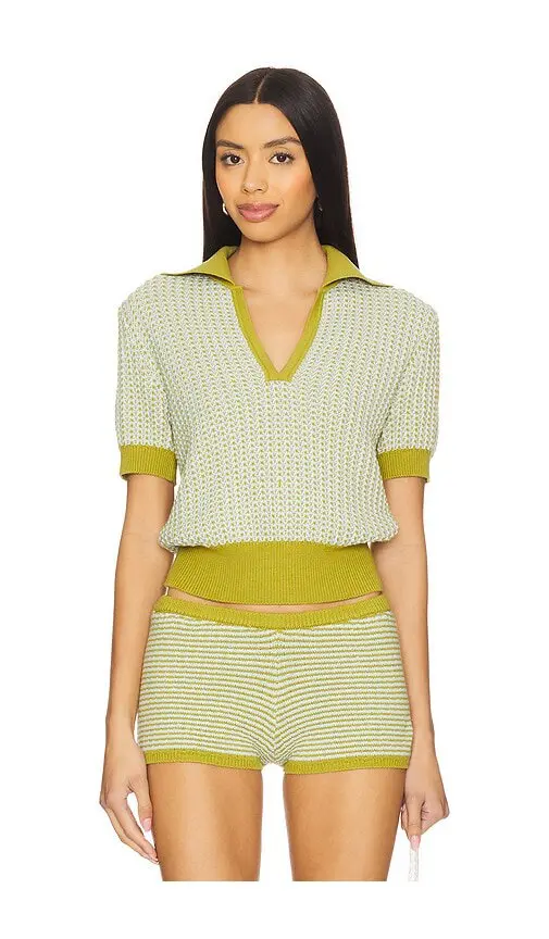 Solid & Striped Dixi Polo Top