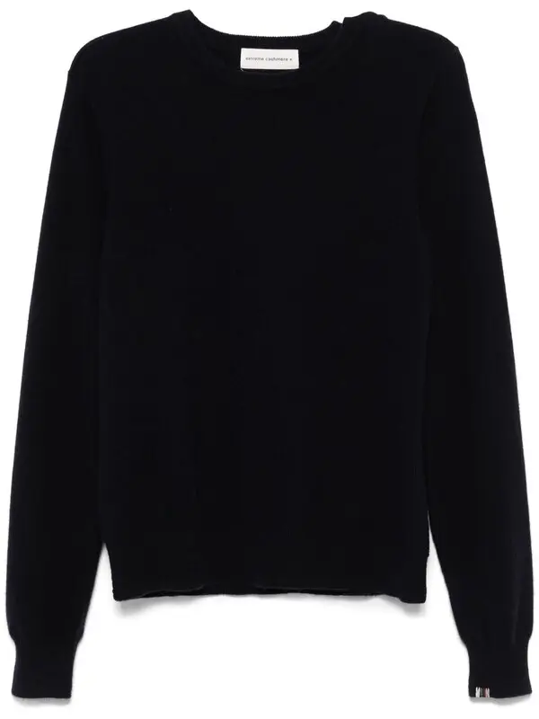 Extreme Cashmere X Nº36 Be Classic Sweater In Blue - 25% Off