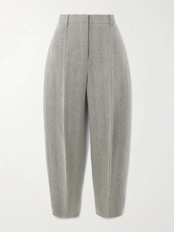 Loro Piana Dan Cropped Tapered Pants