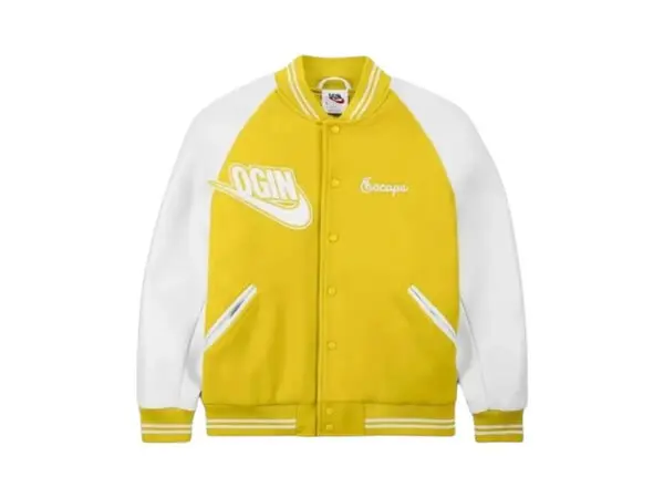 Nike X Nigo Nrg Varsity Jacket - Yellow