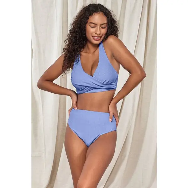 PACIFICA BY SUNSETS Mirabella Bikini Swimsuit Top - Hydrangea