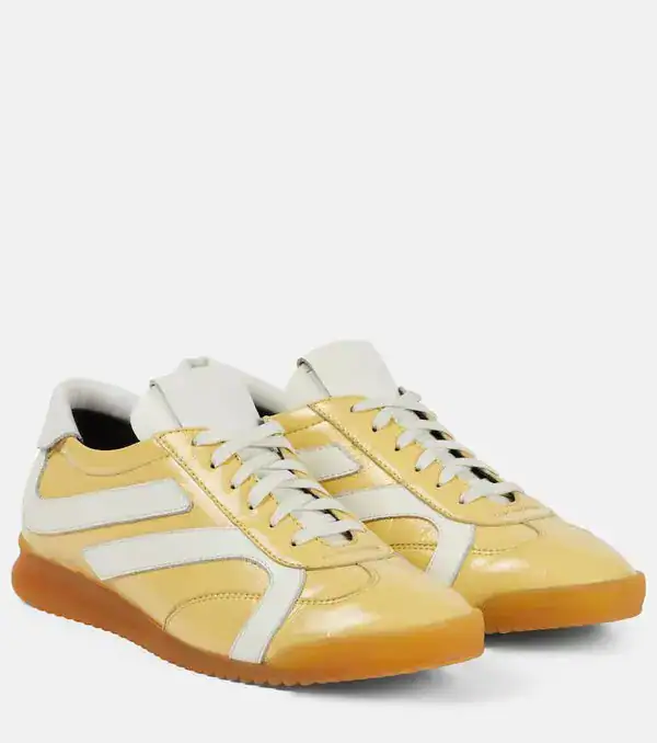 Proenza Schouler Track Leather Sneakers Neutrals 40% Off