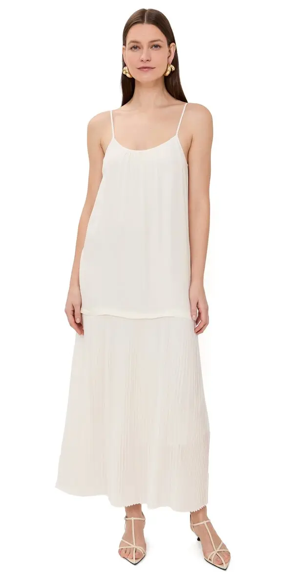Zimmermann Pleated Cami Dress