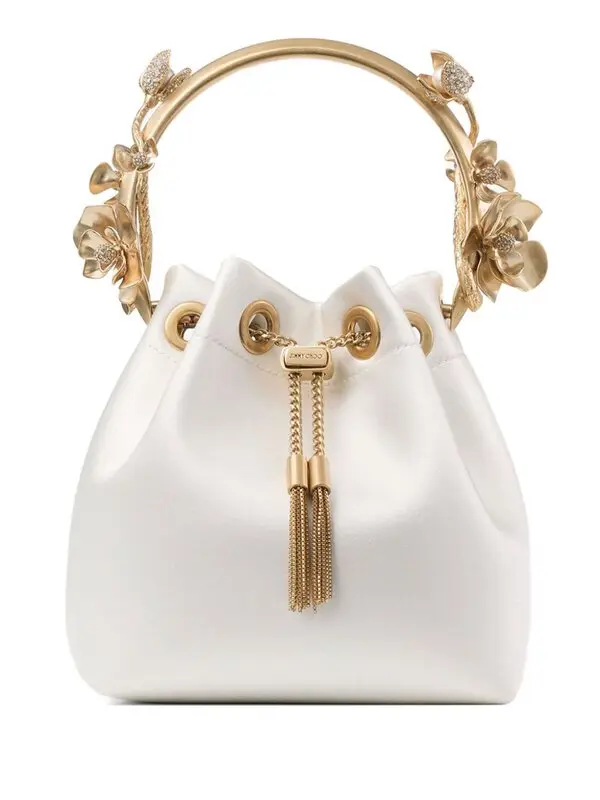 JIMMY CHOO Bon Bon Clutch - Neutrals