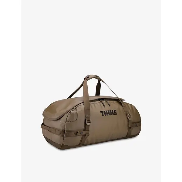 Thule Chasm Brand-print Woven Duffle Bag 70l - Deep Khaki