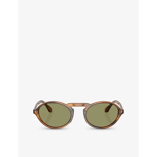 Giorgio Armani Ar8219u Oval-shape Sunglasses