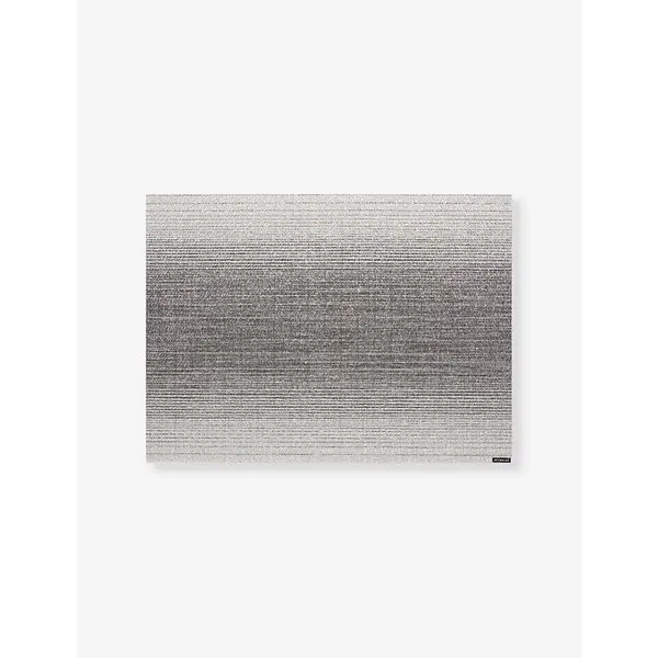 CHILEWICH Ombre Rectangle Woven Placemats - Silver