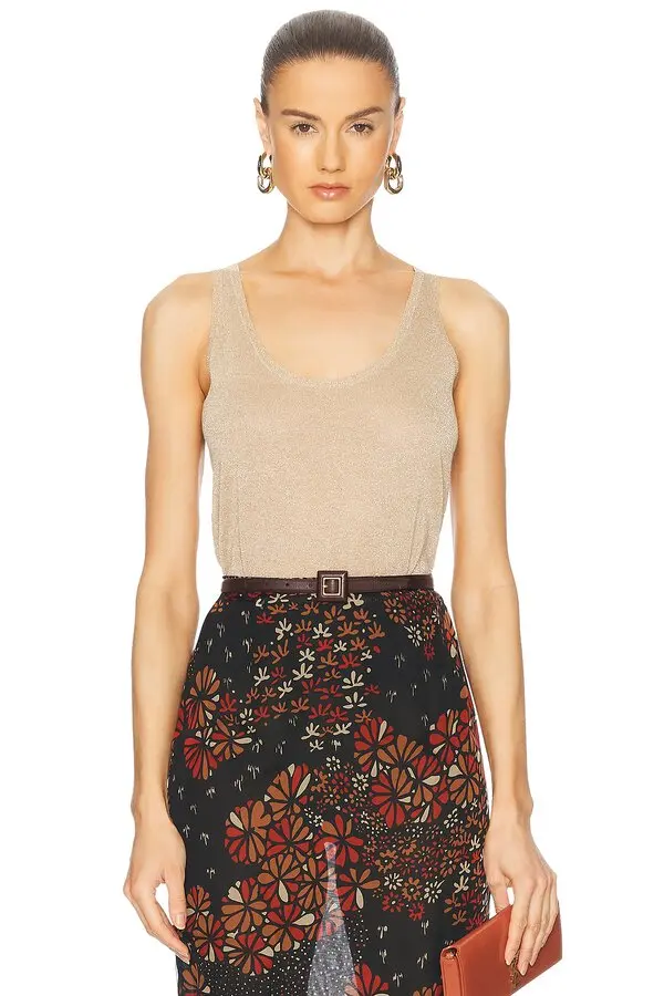 Saint Laurent Tank Top - Dore Clair