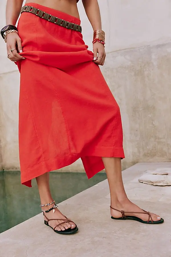 Schutz Malta Flat Sandals - Sauvage