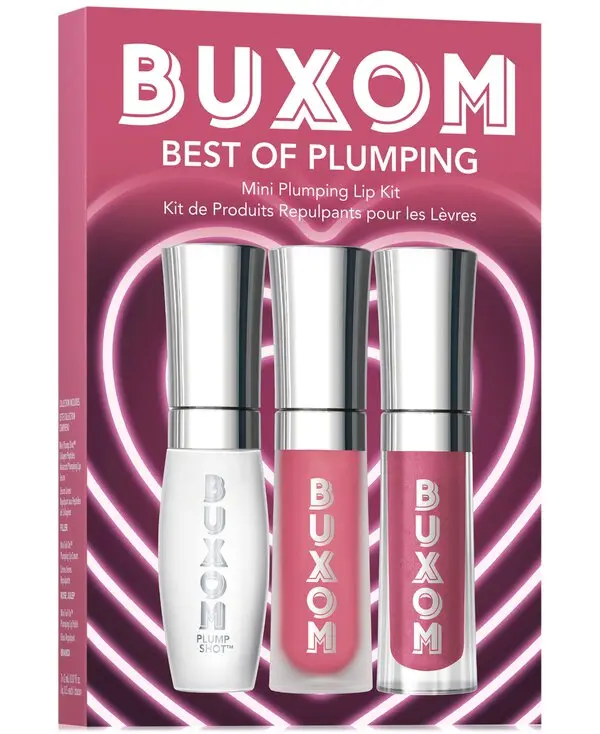 BUXOM 3-pc. Best Of Plumping Lip Gloss Set - No Color